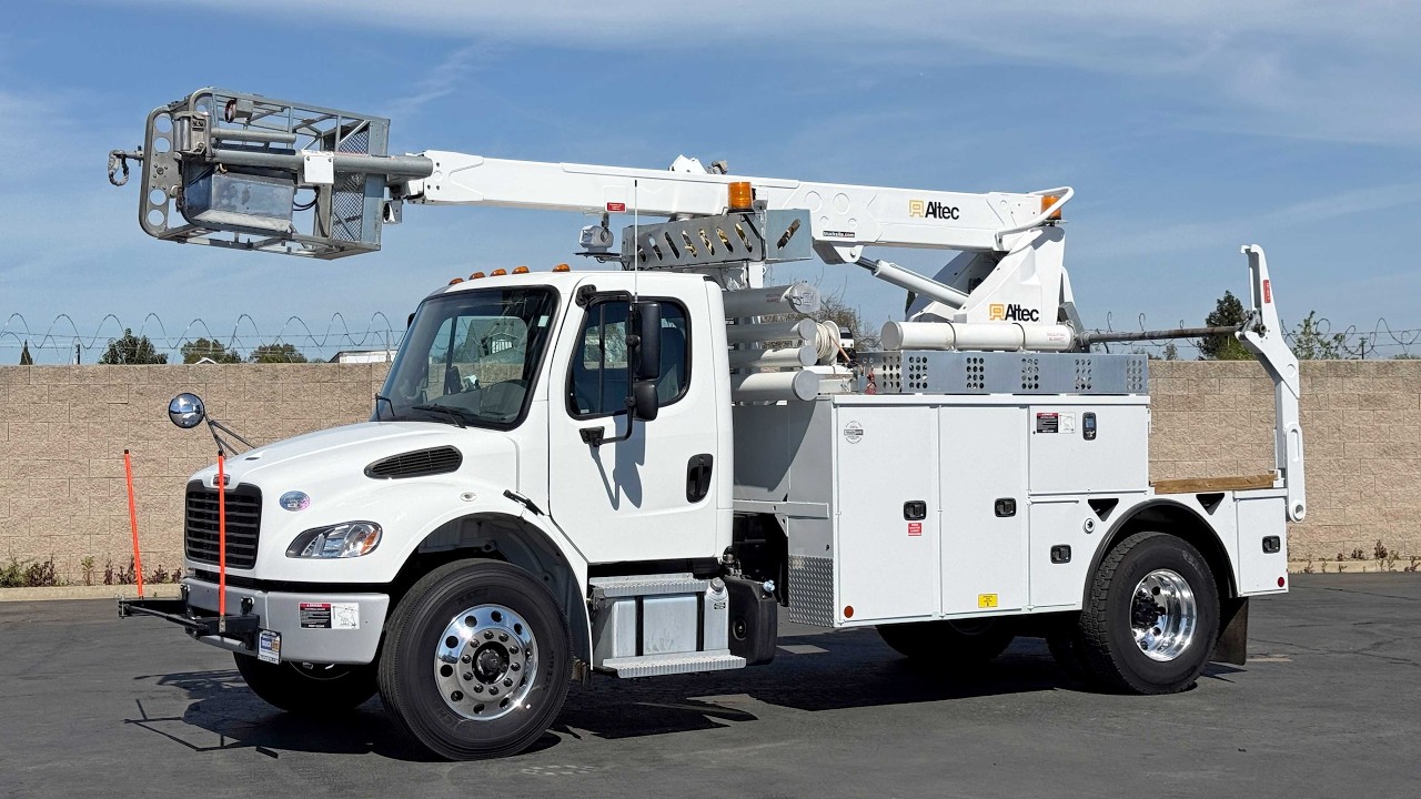2022 Freightliner M2 106 Altec T40P Aerial Cable Placer 15496 For Sale ...