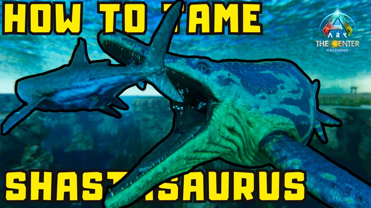 Jak Ochočit SHASTASAURUS?! I Ark Survival Ascended I TUTORIÁL CZ/SK I ...