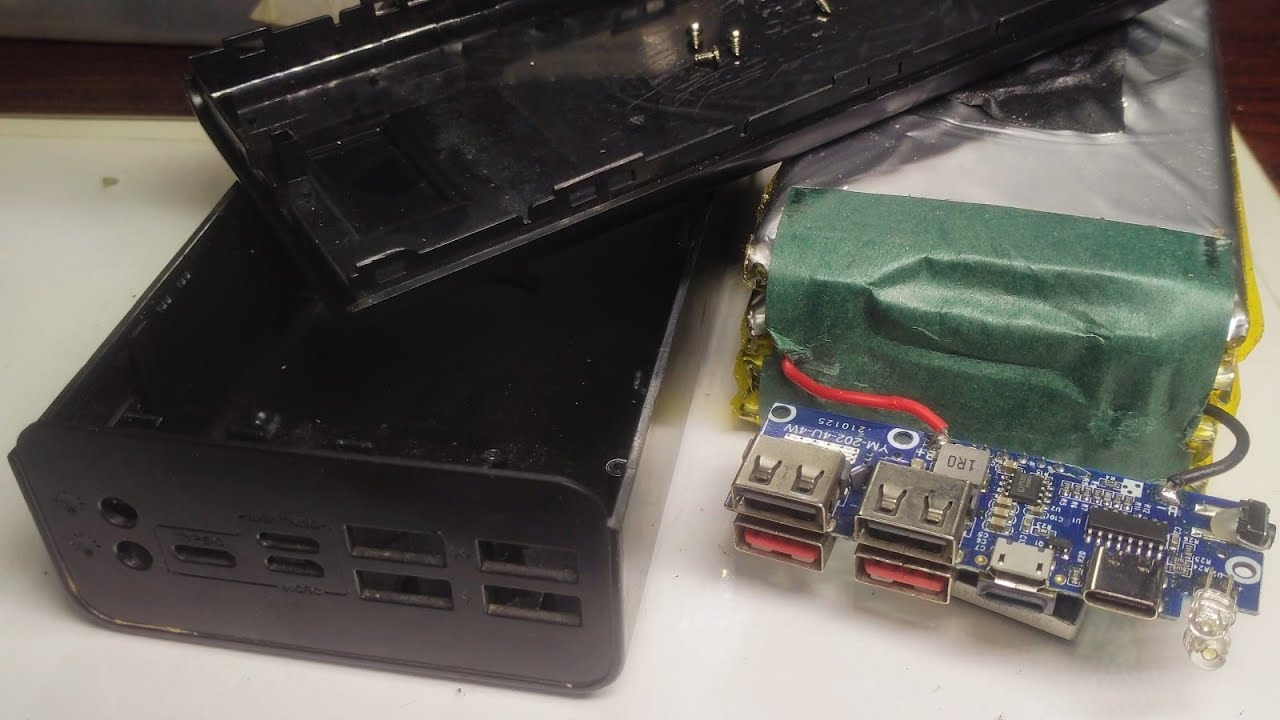 how to open fengqi 40000mah power bank. - YouTube