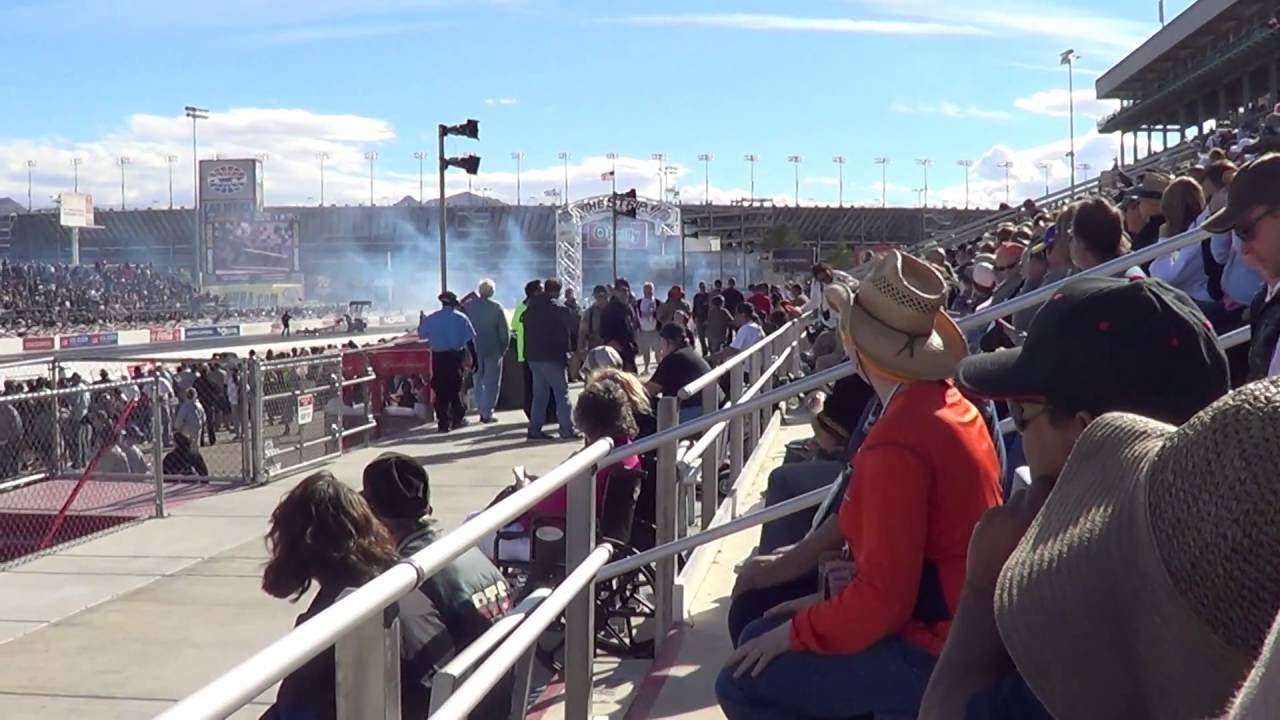 Gas Monkey Garage Top Fuel Dragster 390 ET @ 316 MPH Las Vegas Strip ...