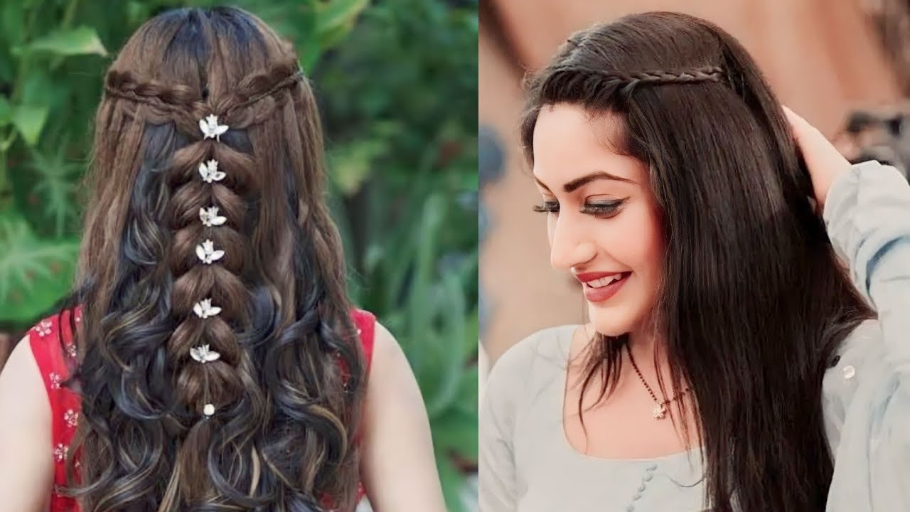 New Stylish Back hairstyle for girls - hair style girl - hairstyle for ...