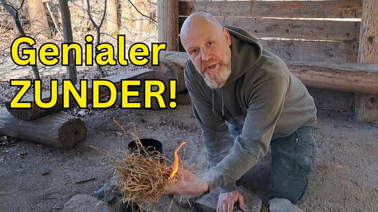 Das ist Punk Wood! Ein Super-Zunder zum Feuer machen für Bushcrafter ...