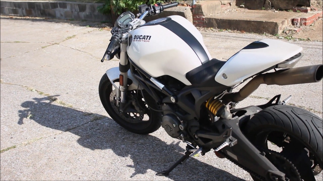2009 Ducati Monster - M696 (Walk Around) - YouTube
