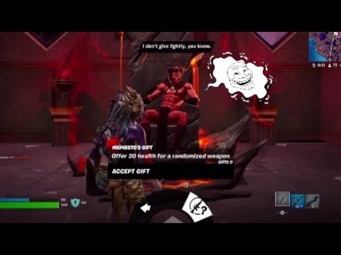 You Can Make A (DEAL) With The Devil In Fortnite!! #Fortnite #Fyp # ...