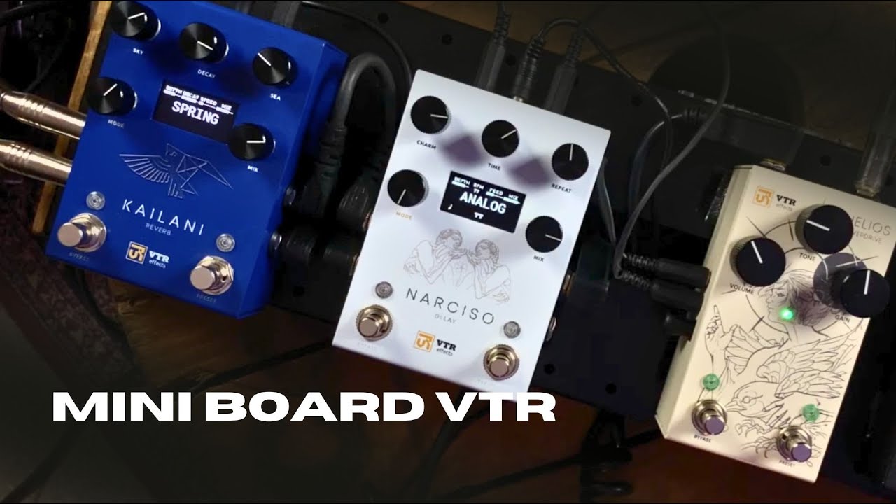 Explorando o Mini Board da Gold Series | VTR Effects - YouTube