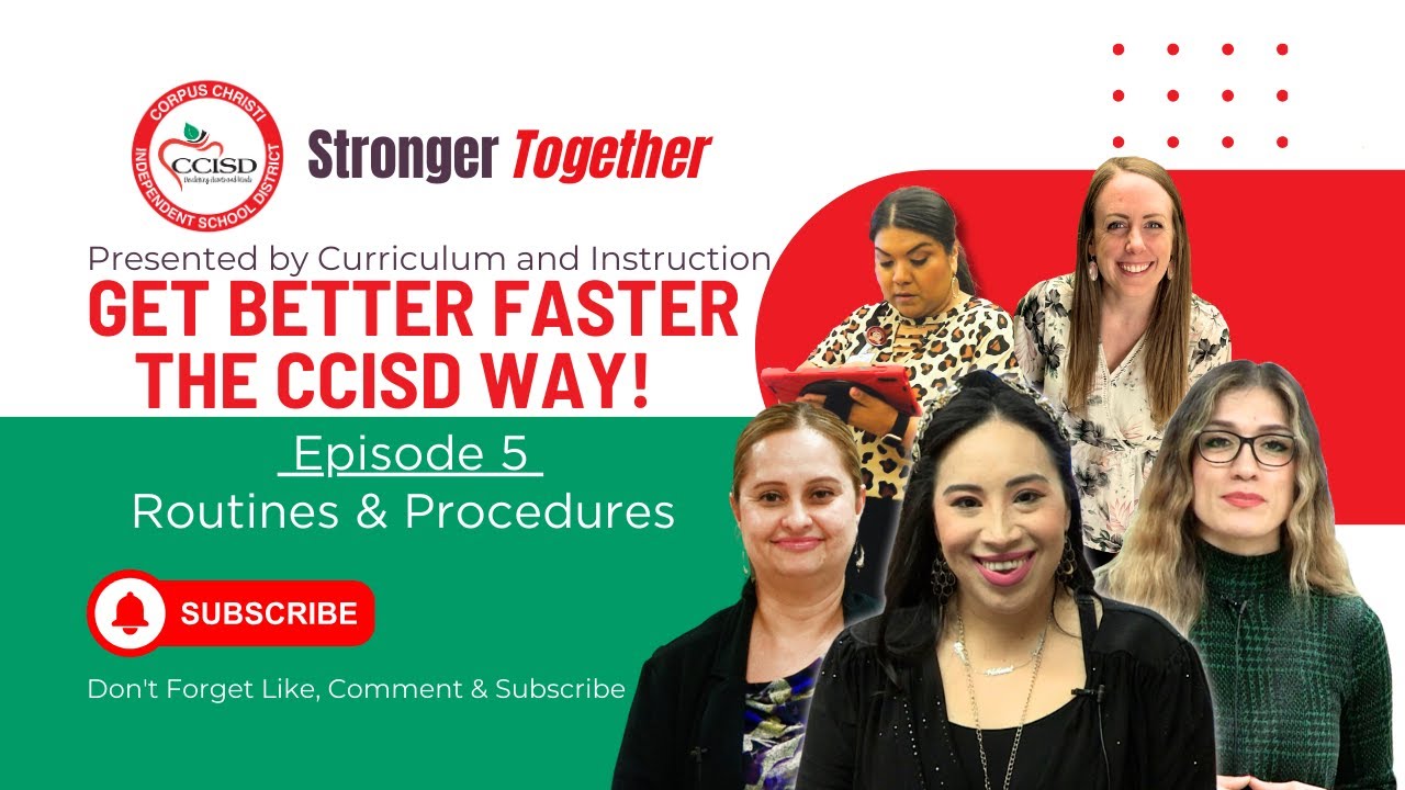 Get Better Faster the CCISD Way! Routines and Procedures - YouTube