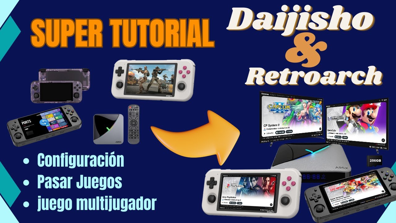 Convierte tu Android en consola Retro con Daijisho y Retroarch ...