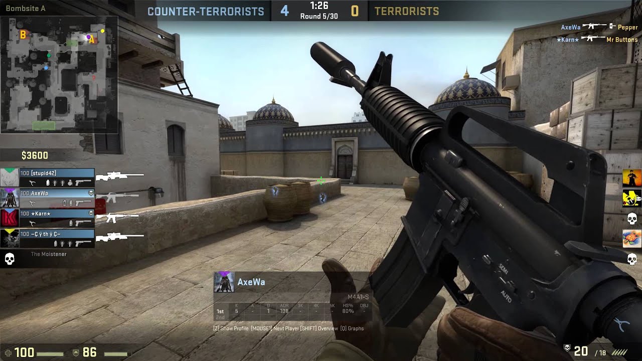 CSGO COMP Dust 2 - YouTube