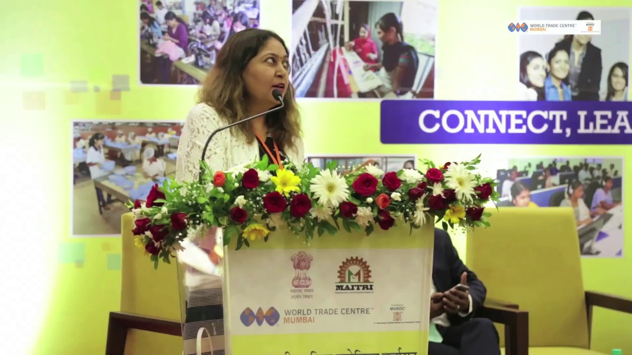 #SuccessStory of Ms. Manisha Dhatrak at #WTCMumbai - YouTube