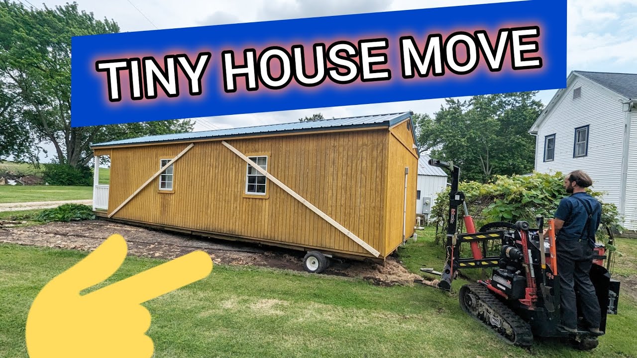 Moving A 14x36 Finished Tiny House! - YouTube