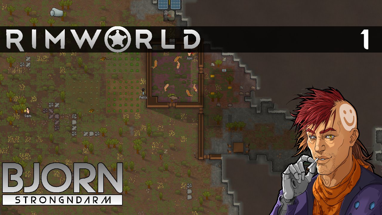 Randy Random RimWorld #1: Let's Meet Randy Random! Vanilla RimWorld ...