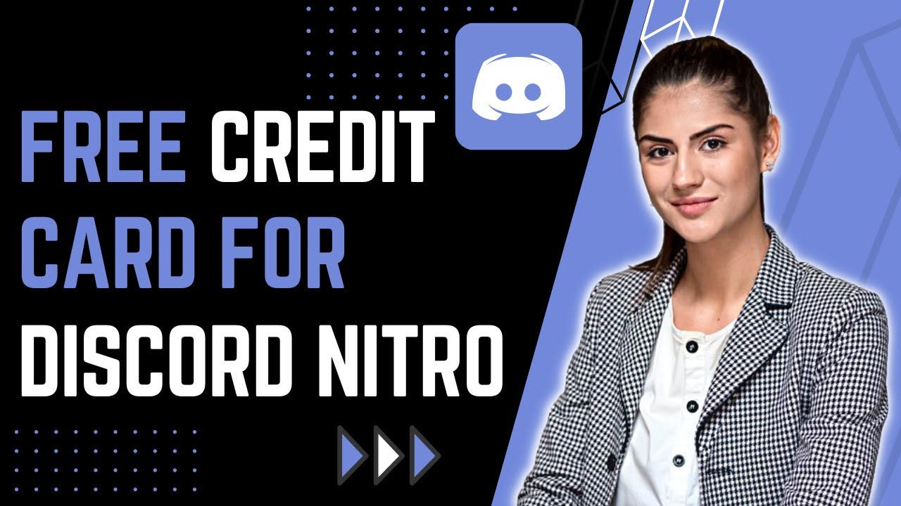 How to Get FREE Credit Card For Discord Nitro (2023) - YouTube