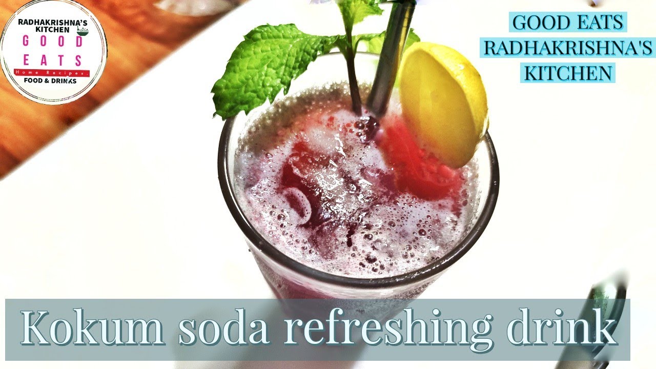 Kokum soda refreshing drink. - YouTube