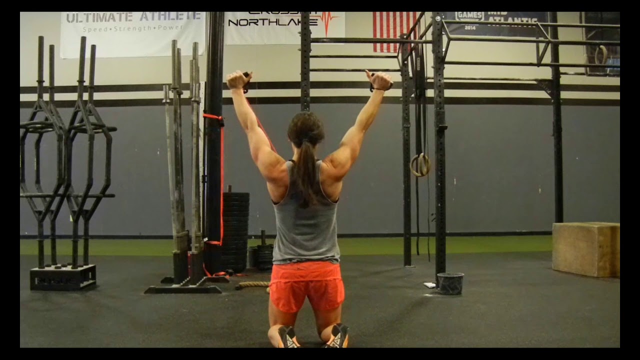 face pull to Y press - YouTube