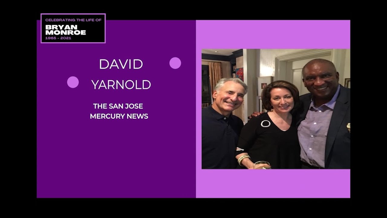 David Yarnold remembers Bryan Monroe - YouTube
