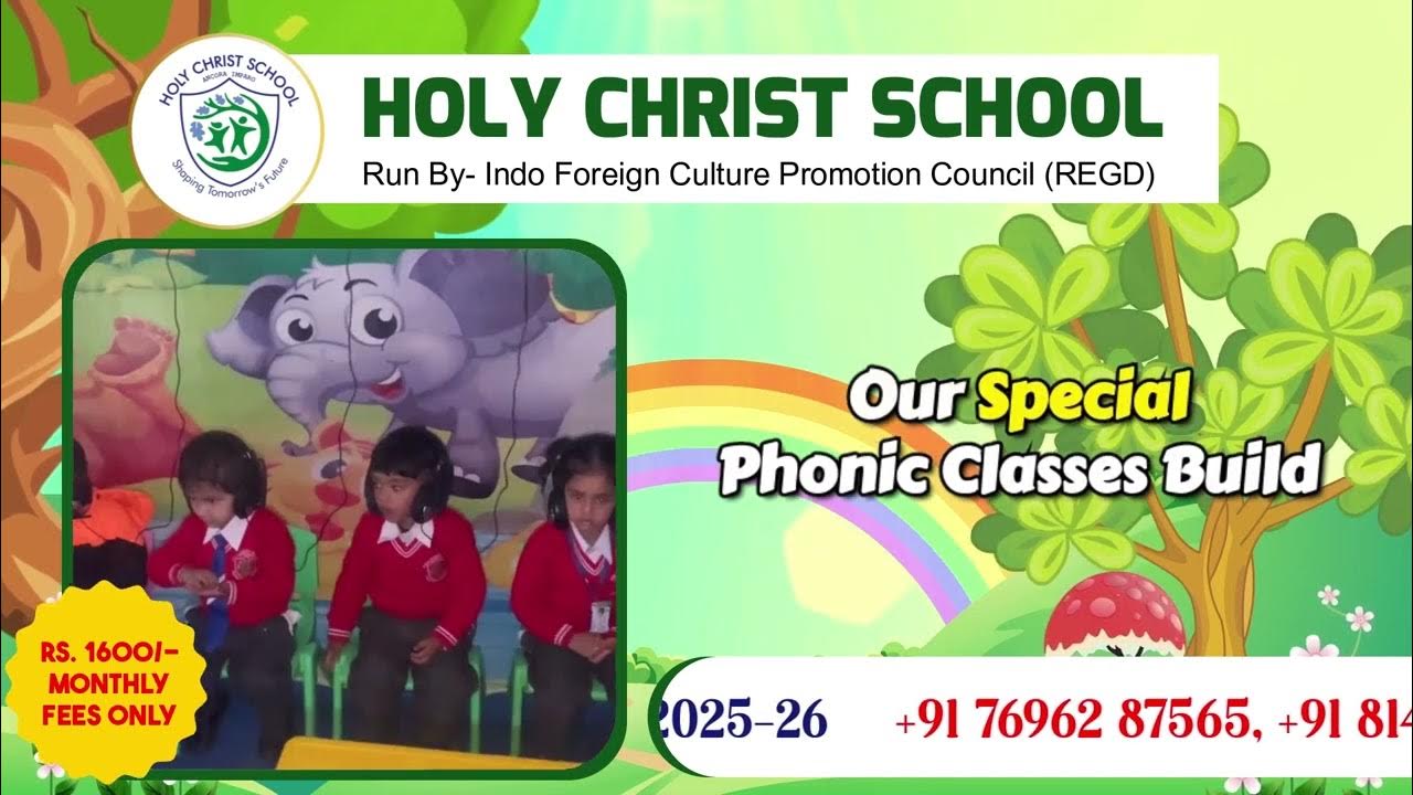 Admissions Open (CBSE Pattern) | Best pre school in Ludhiana | Holy Christ School Kitchlu Nagar ...