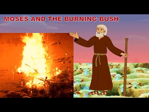 Moses and the Burning Bush Bible Stories for Children (kids) #kids # ...
