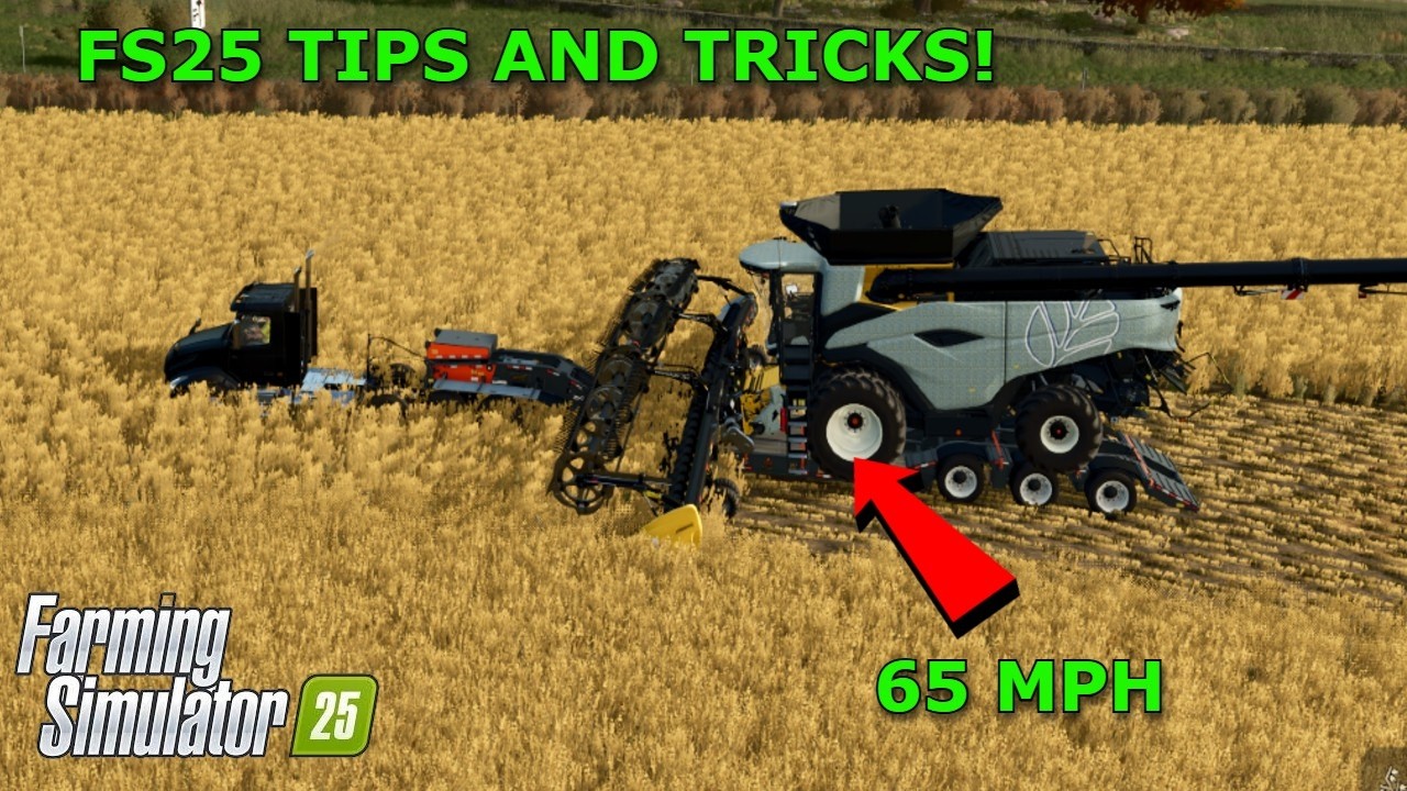 FS25 Tips & Tricks You NEED to Know! | Become a Farming Simulator Pro ...