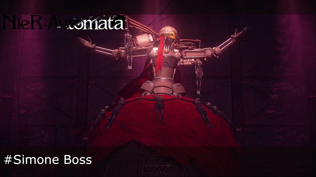 Nier Automata - Simone Boss Fight - YouTube