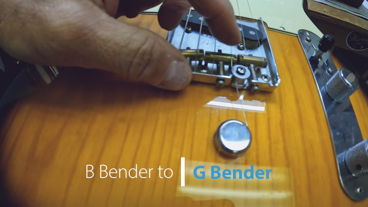Turning a B Bender into a G Bender - YouTube