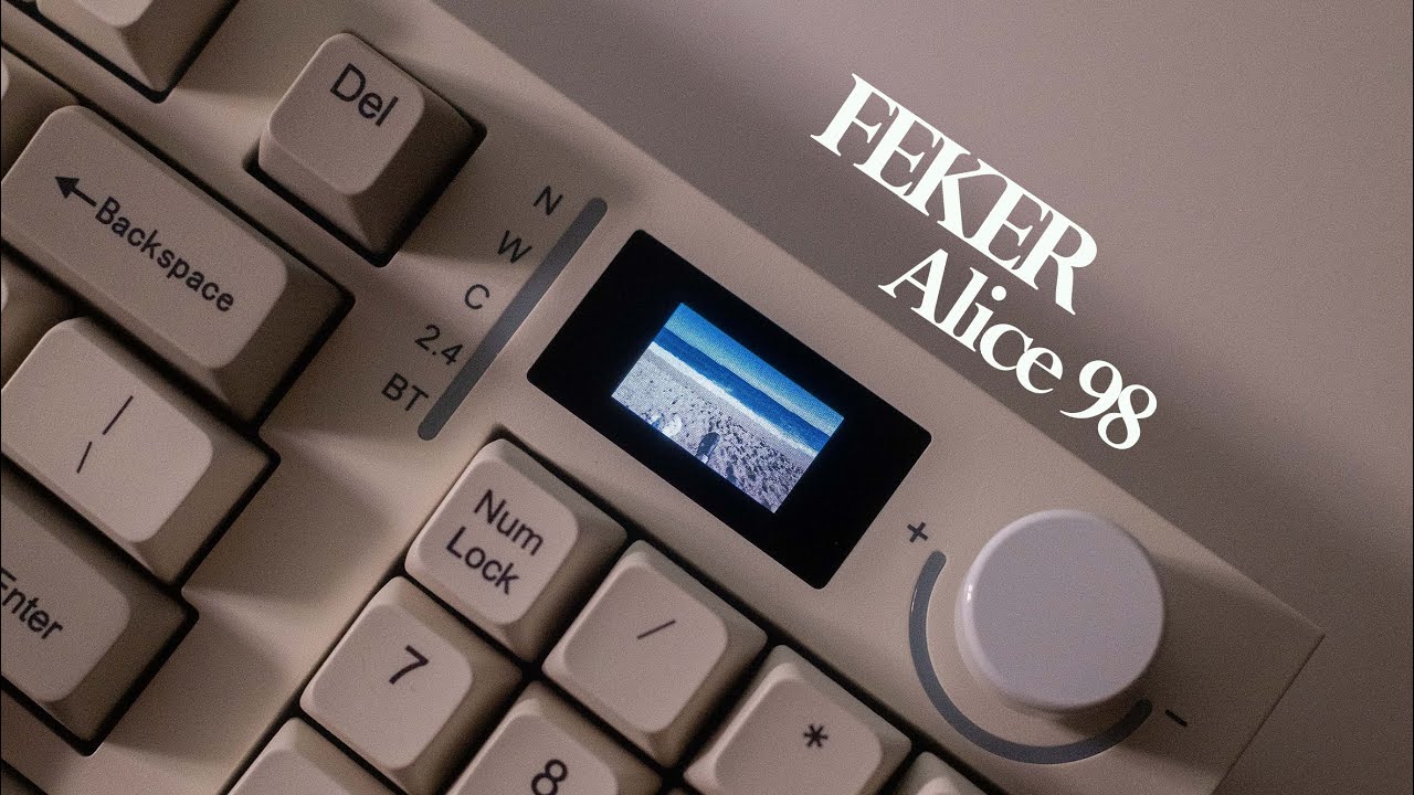 FEKER Alice 98 | Back to School Keyboard - YouTube