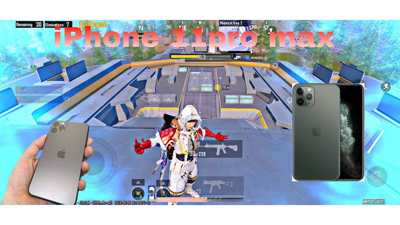 iPhone 11 Pro Max smooth + Extreme 60fps 🥶/ ISO New Update Pubg test ...