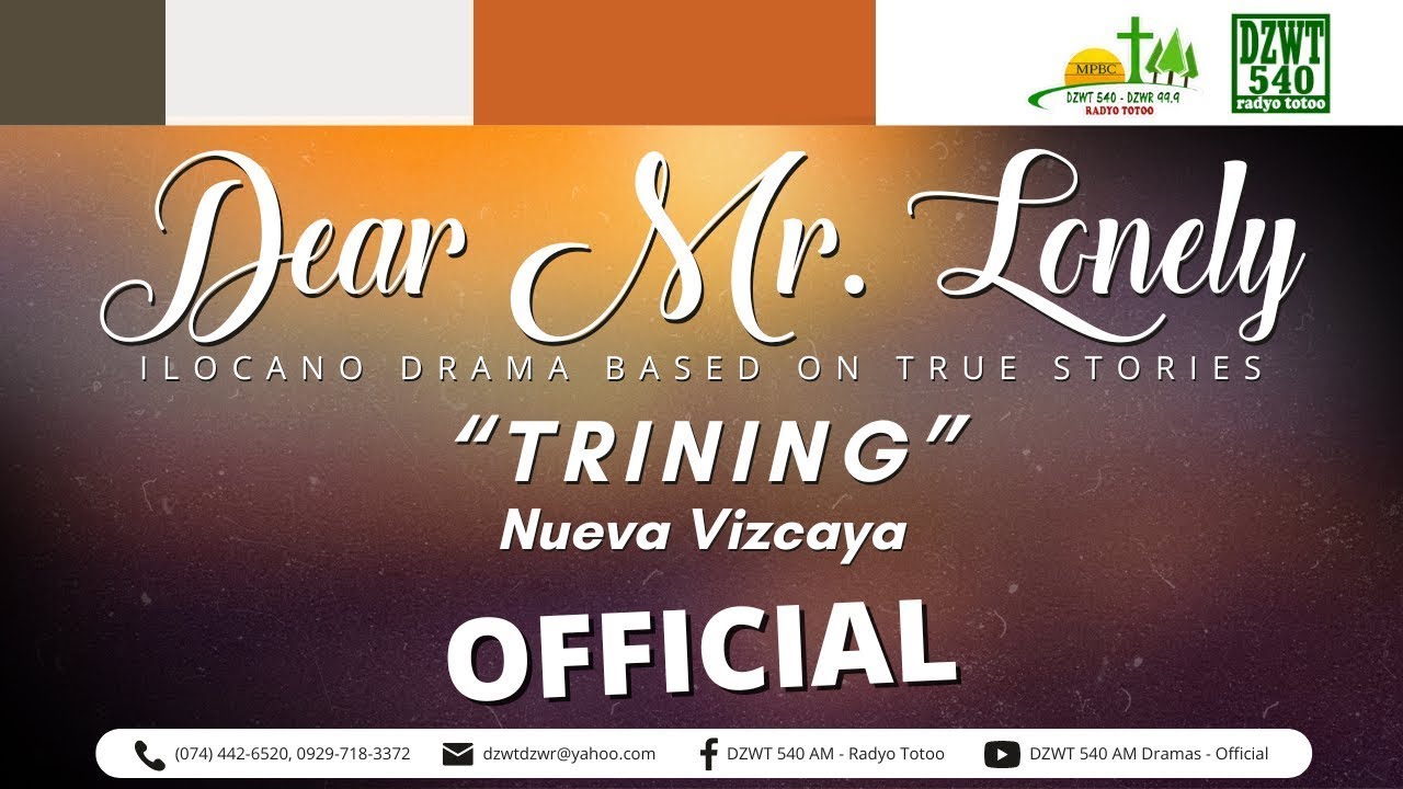 Dear Mr. Lonely - Trining | March 14, 2024 - YouTube