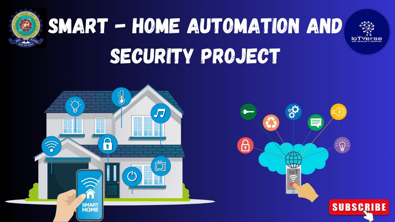 Home Automation And Security Iot Based Project Iotproject Smarthome Innovation Engineering