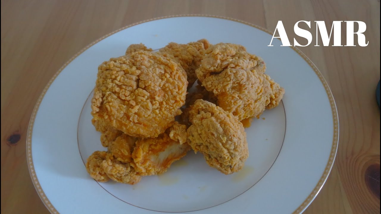 Crispy Fried Chicken ASMR - YouTube