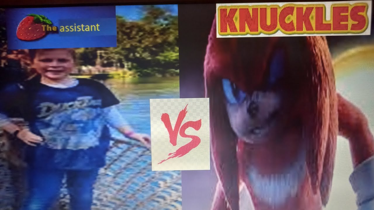 multiverse match ups episode 1 knuckles vs the assistant - YouTube