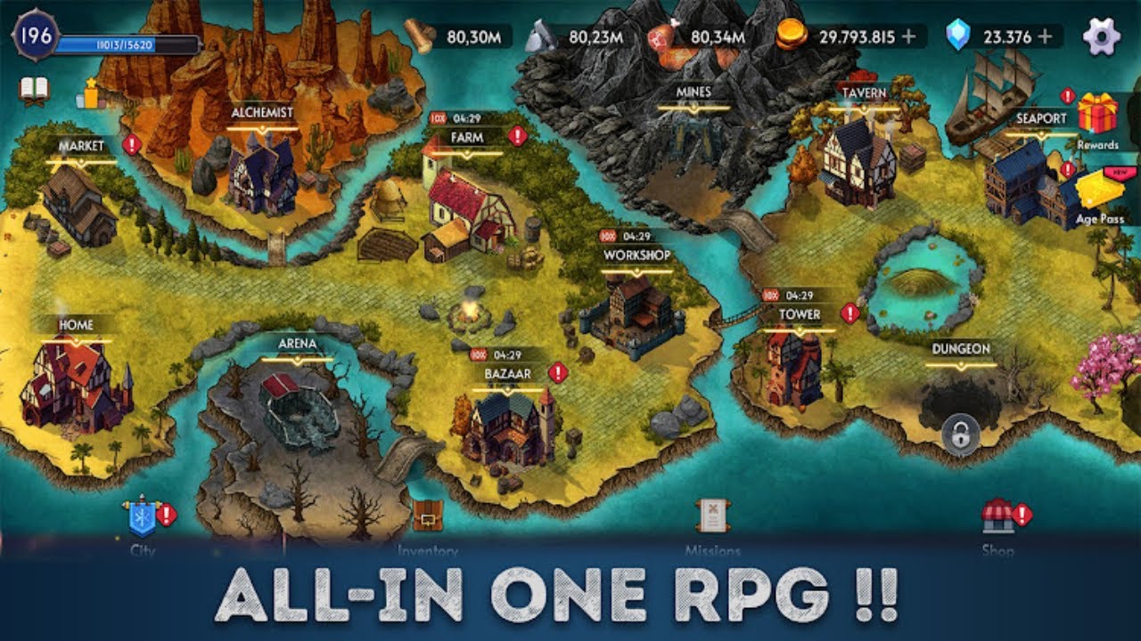 Medieval Mini RPG - Mid Ages Mobile Game | Gameplay Android - YouTube