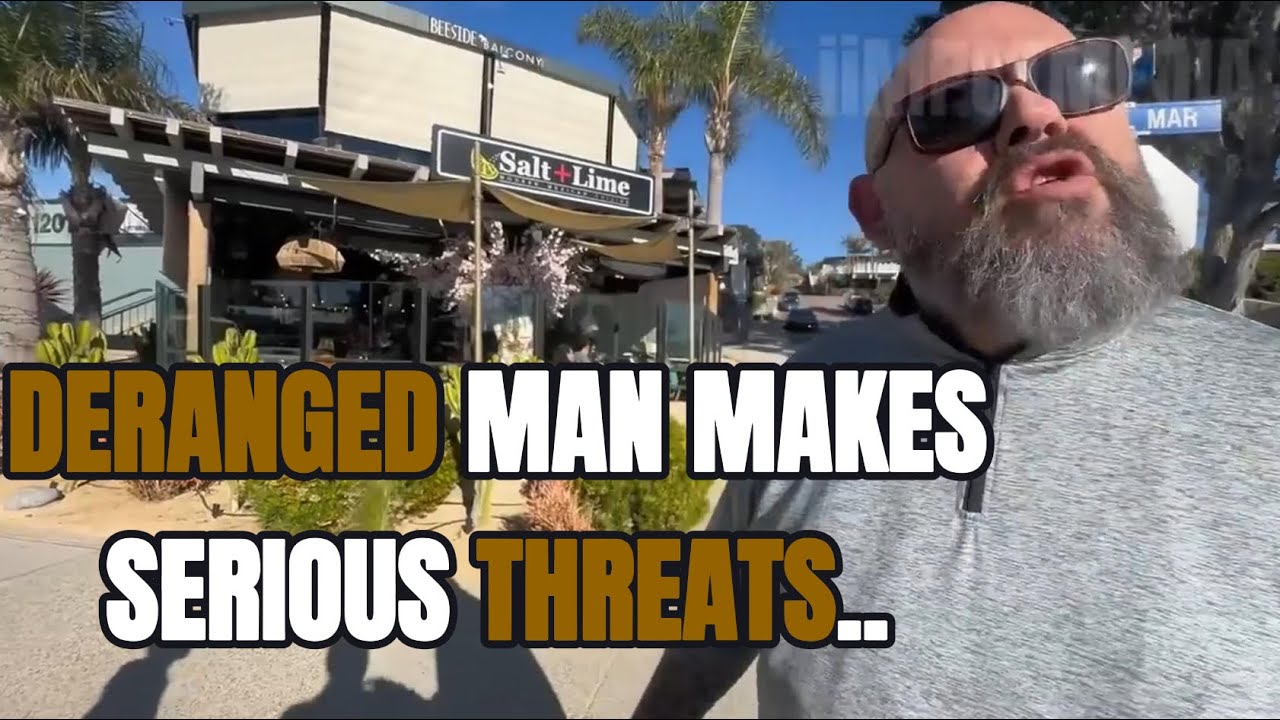 *Shocking* Deranged Man Makes INSANE THREATS - YouTube