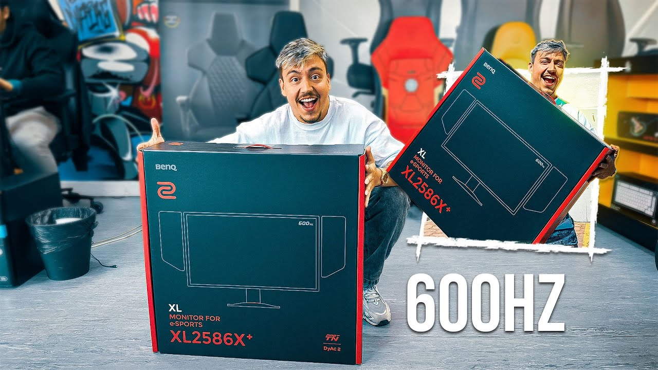 MONITOR BENQ DE 600HZ - Vlog #023 EUROTRIP (Wastzera) - YouTube