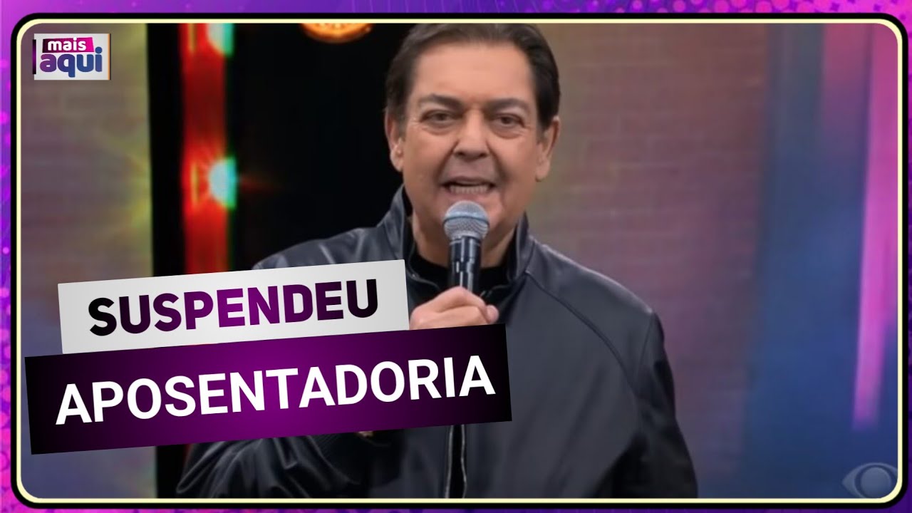 FAUSTÃO SURPREENDE E ADIA APOSENTADORIA E PROMETE VOLTA A TV EM 2025 ...