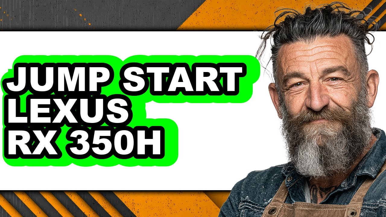 How to Jump Start Lexus RX 350h - Full Guide - YouTube