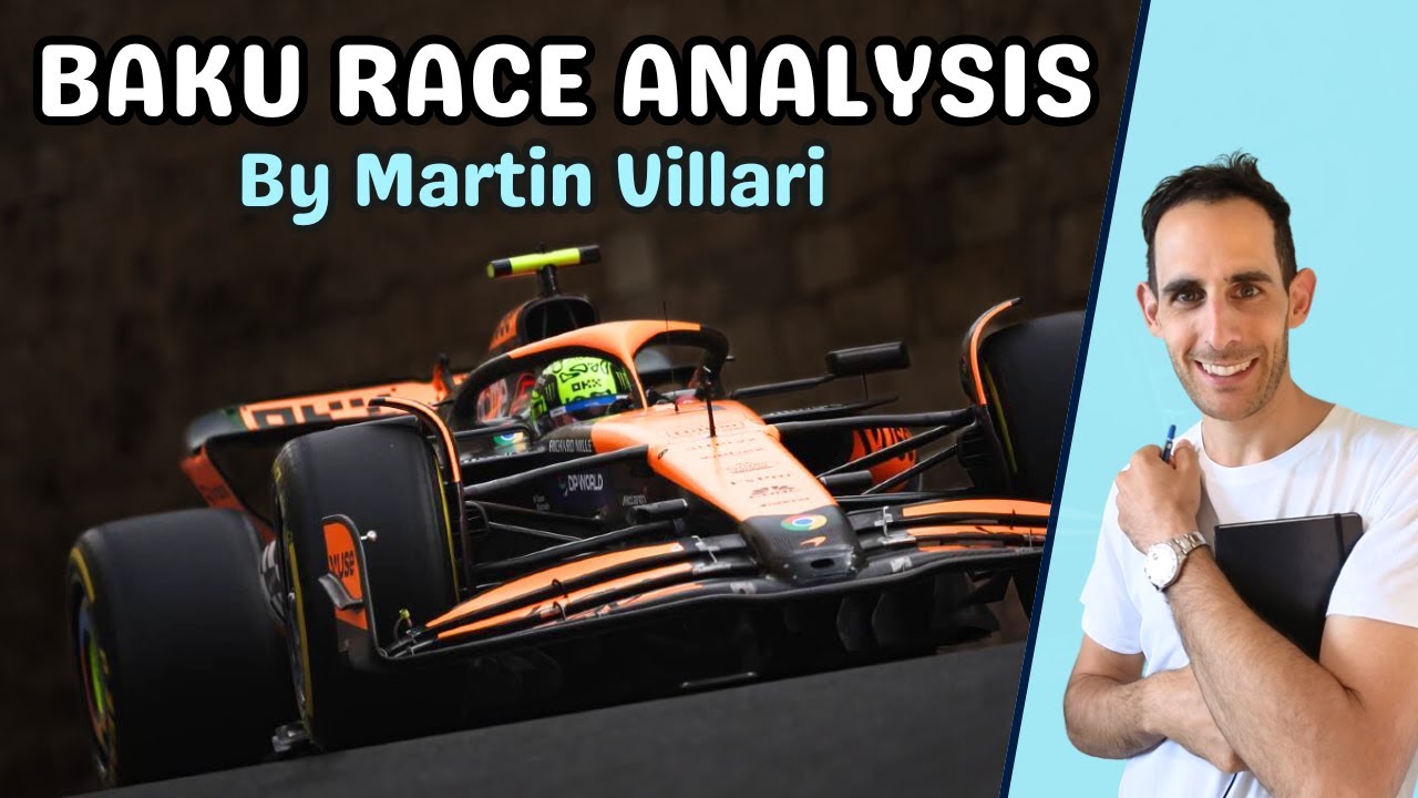 2024 F1 Baku Race Analysis - Driver Coach & Mentor Martin Villari - YouTube
