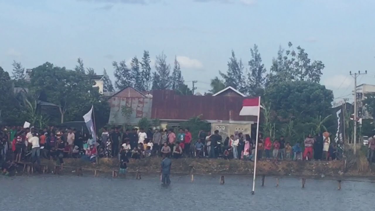 Lomba Dayung Sepeda Di atas Sawah - YouTube