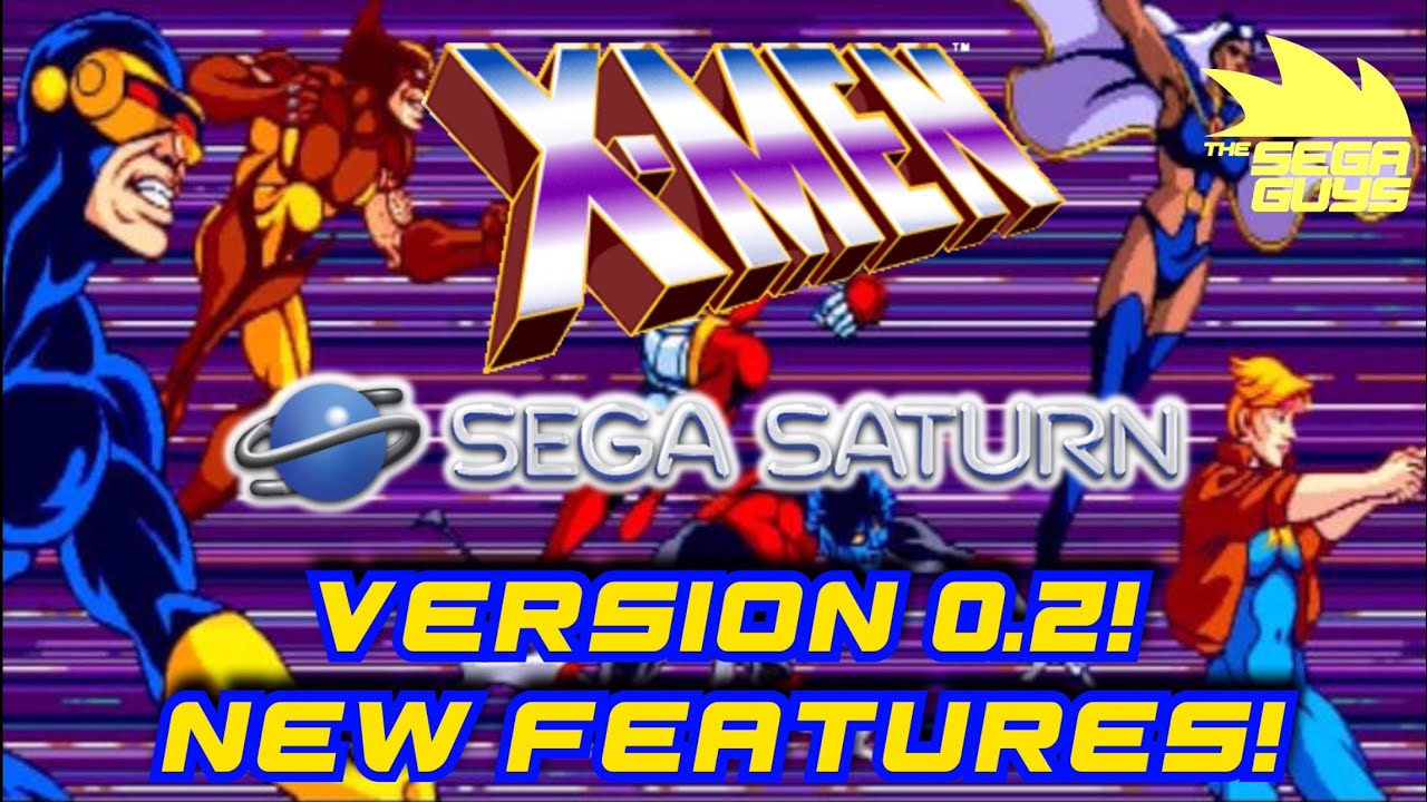 X-Men Arcade on SEGA Saturn Gets Major Update + New Features! (Homebrew ...