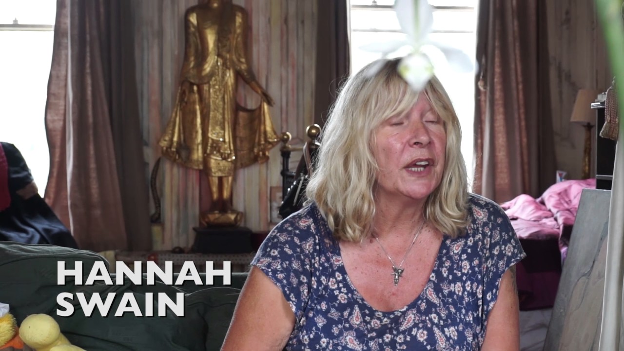 Hannah Swain is an artist in The Inner Self exhibition - YouTube