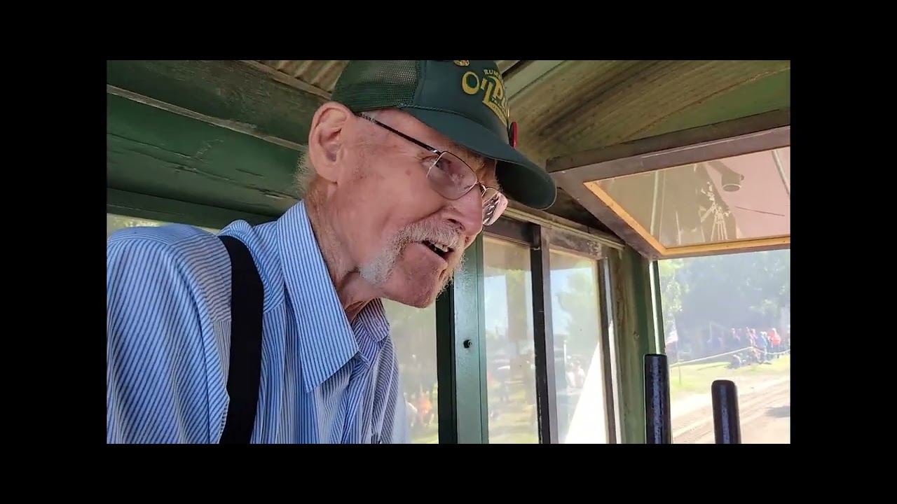 Glen Hanke, Riding along in The Pioneer tractor Western Minnesota Steam ...