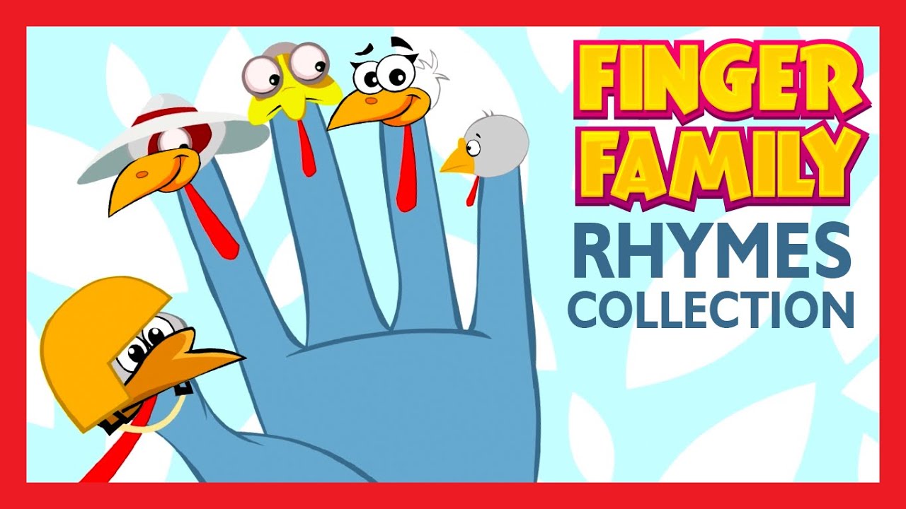 Turkey Finger Family Rhymes for Children & More | Rhymes For Children ...
