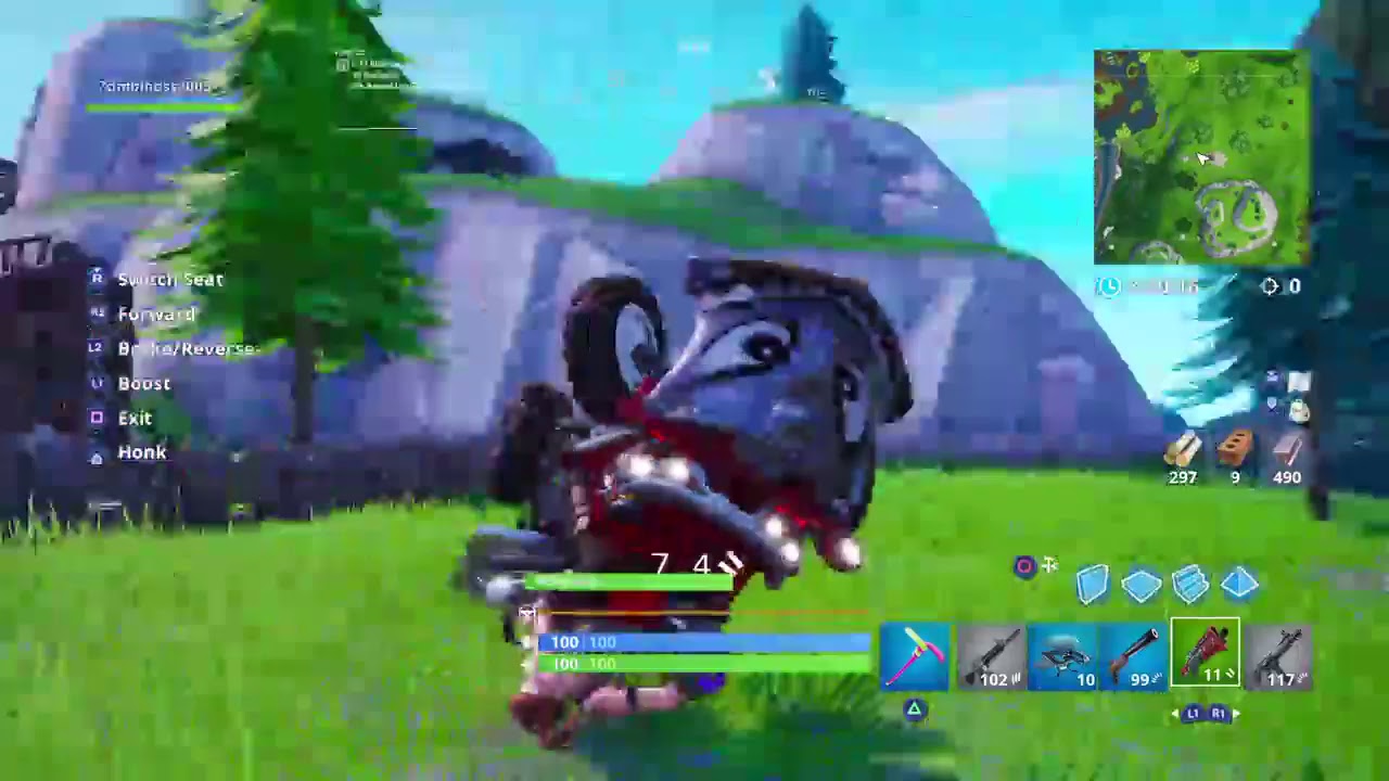 Fortnite Dig Loot Lake Event + Solo Matches - YouTube