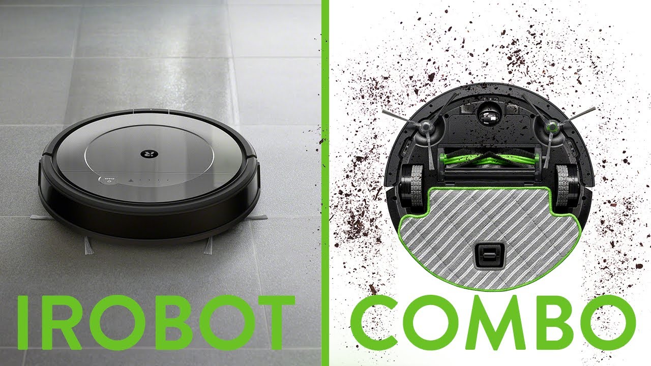 iRobot Combo robotstøvsuger (dansk) - første iRobot med moppe-funktion ...