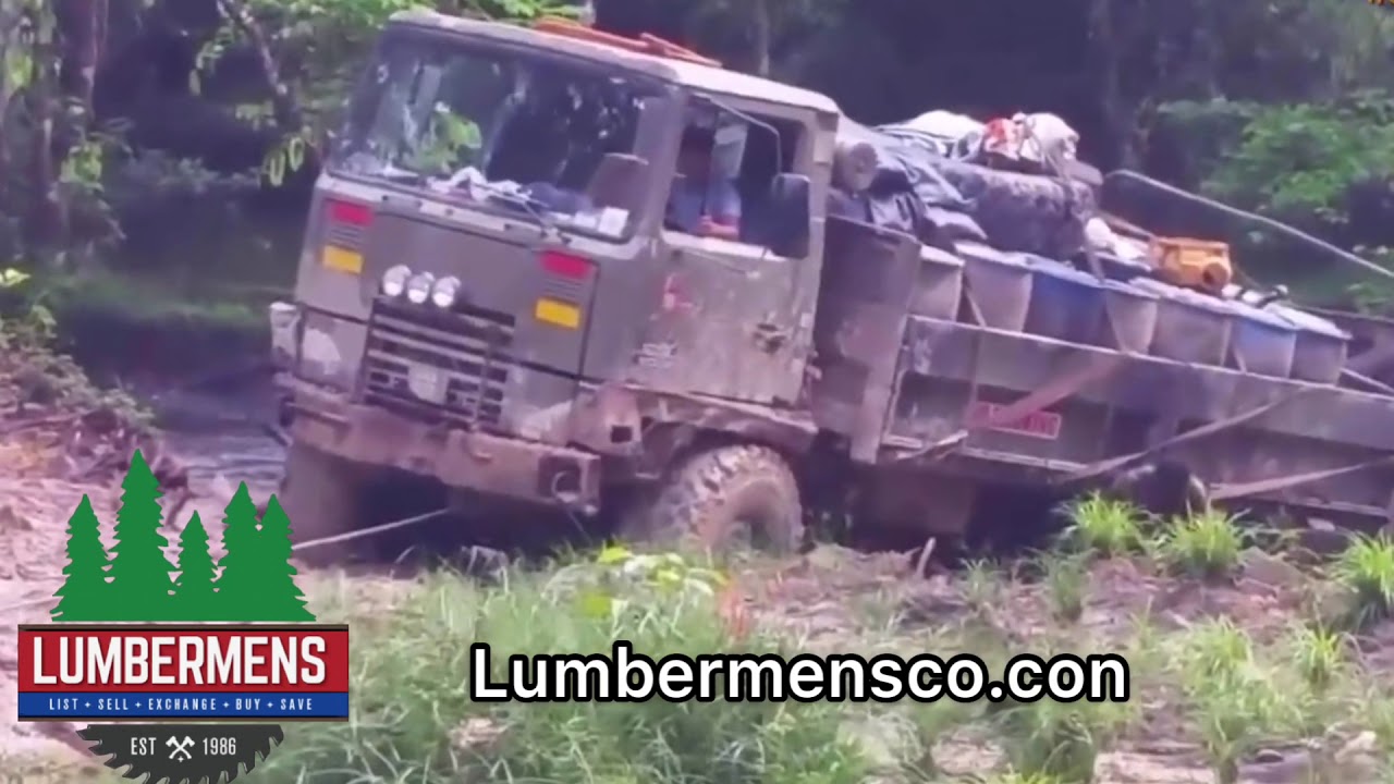 Extremely Dangerous logging truck fails - YouTube