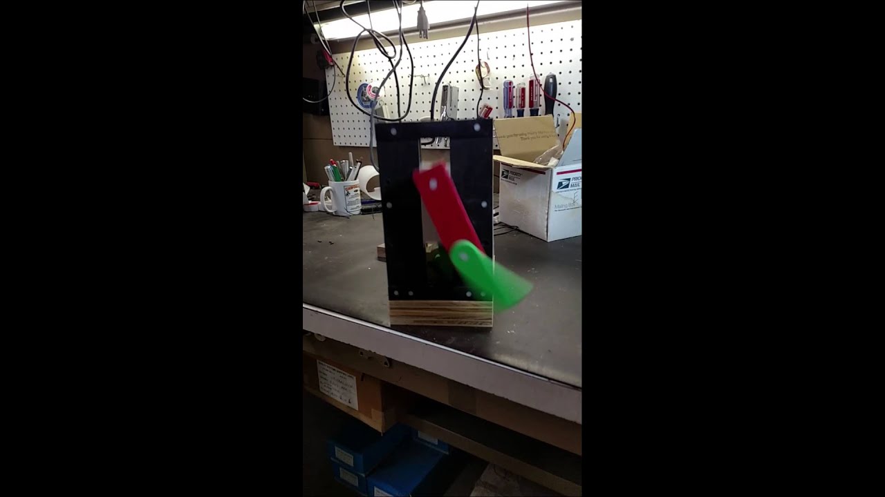 Driven Double Pendulum - YouTube