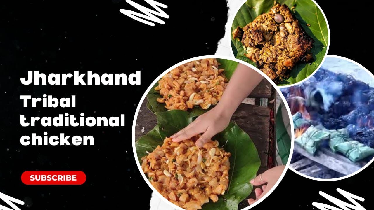Jharkhand traditional chicken / chicken made with rice 🐓🍗👉 PODOM JILU 👈 ...