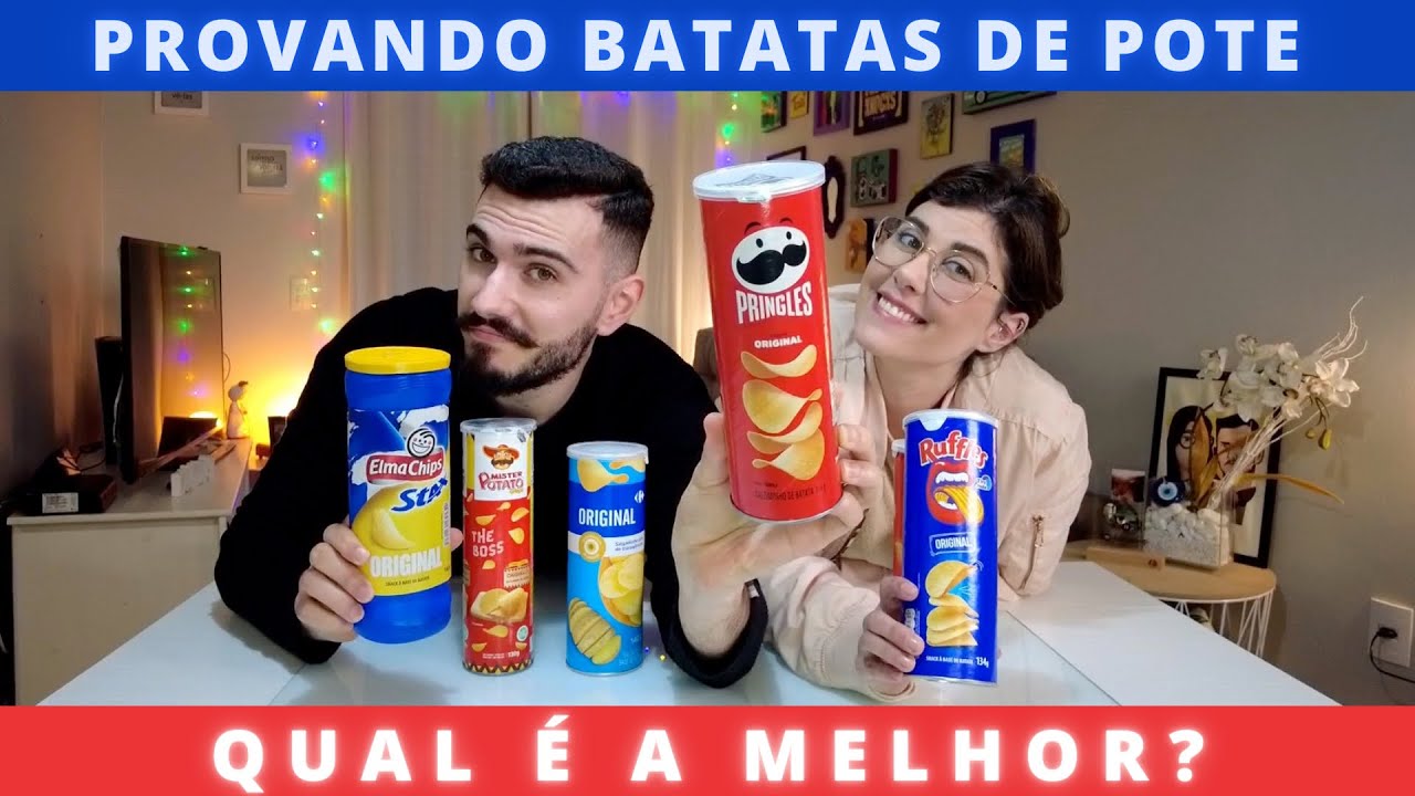 Pringles VS Concorrentes | Qual o Melhor? | Stax, Ruffles, e MAIS🔥 ...