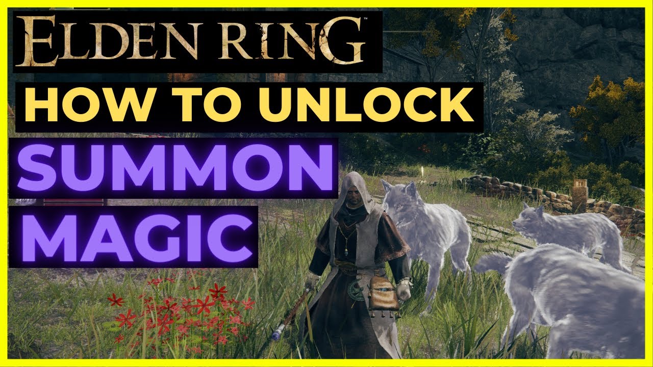 ELDEN RING - How to Unlock SUMMON MAGIC & SPIRIT CALLING BELL! - YouTube