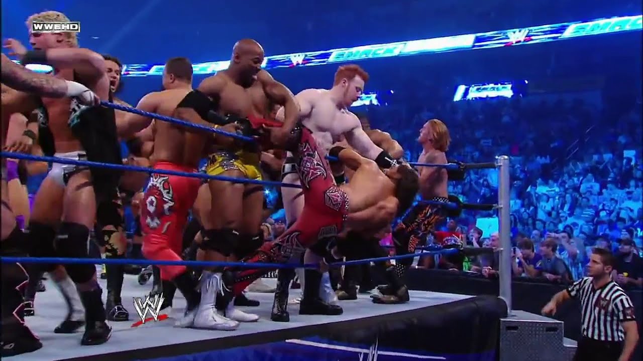 WWE Random Royal Rumble & Battle Royal Eliminations Part 1 - YouTube