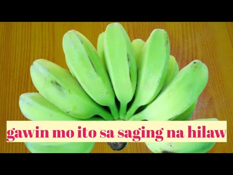 Paano magluto ng Pinakro Ginataang saging - YouTube